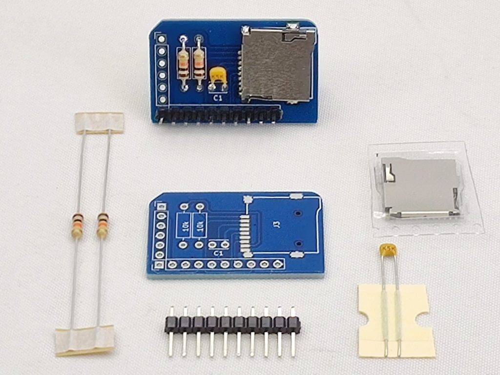 Pi Pico SD Card Backpack - Z80 Kits